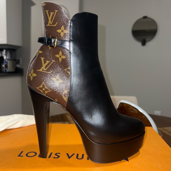 Louis Vuitton | Shoes | Louis Vuittons Platform Heels | Poshmark